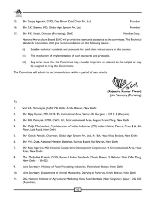 Technical Standard for Cold Storage | PDF