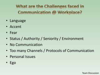 Excellence in Communication Skills | PPTX