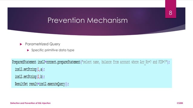 Web Application Security Ii Sql Injection Ppt