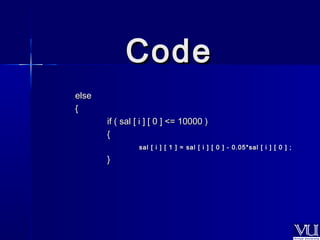 CS201- Introduction to Programming- Lecture 14 | PPT