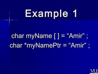 CS201- Introduction to Programming- Lecture 16 | PPT