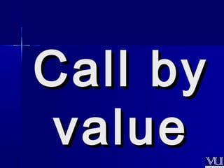 CS201- Introduction to Programming- Lecture 39 | PPT