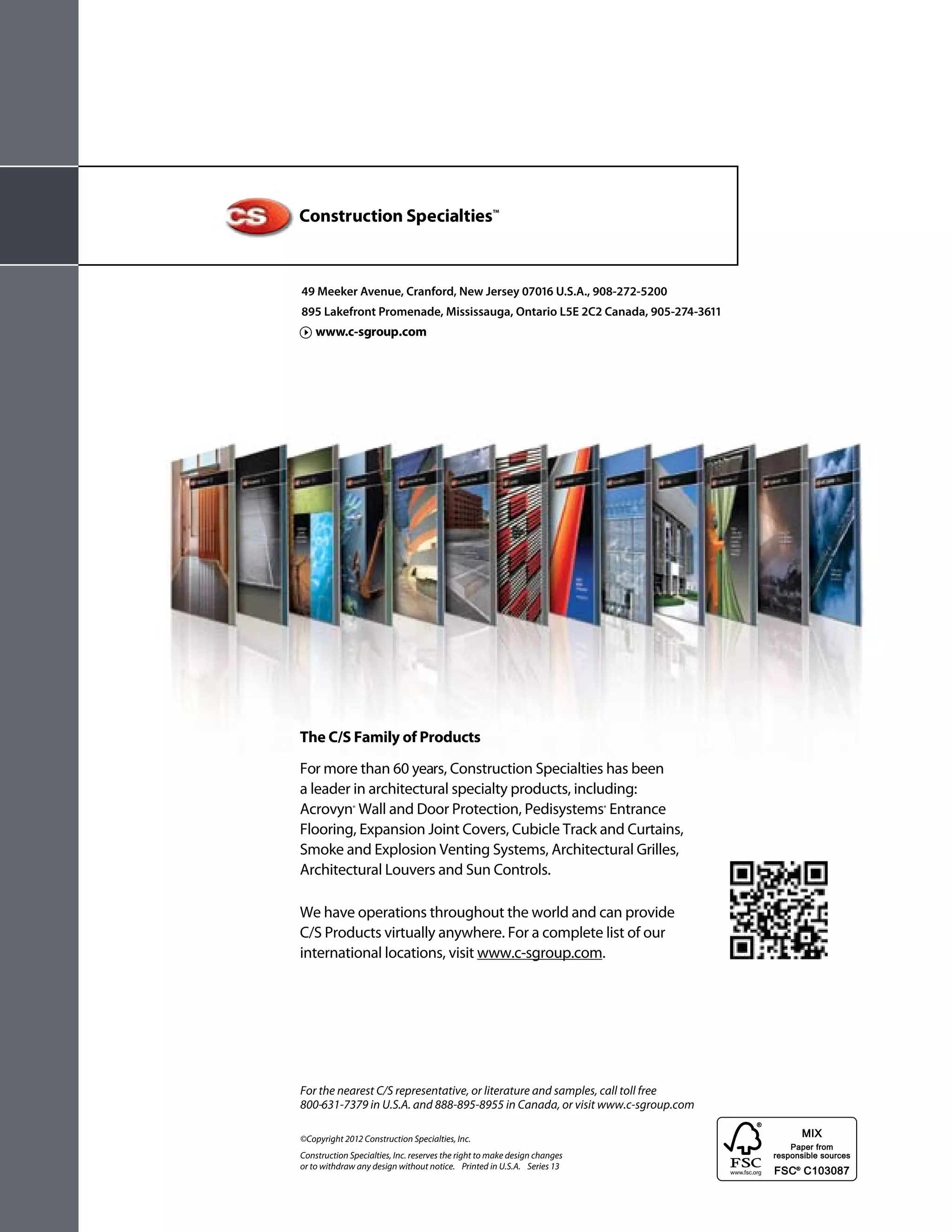 CS 2013 Architectural Louver Catalog | PDF