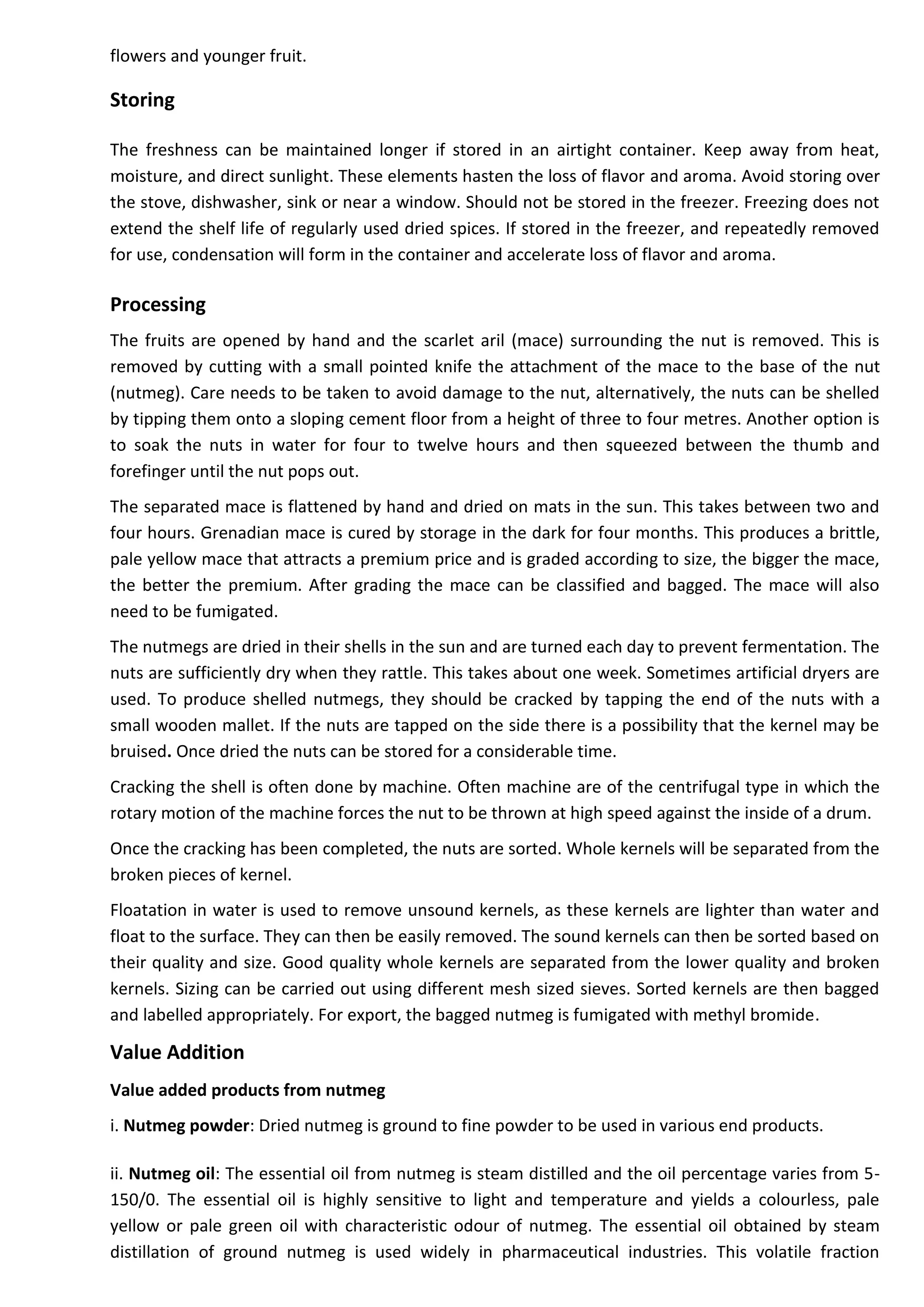 Nutmeg and Betel Nut | PDF