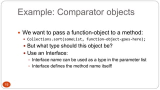 Comparable/ Comparator | PPTX | Programming Languages | Computing