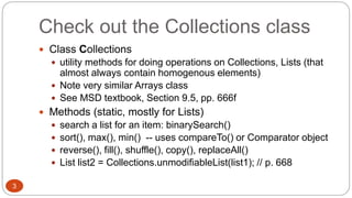 Comparable/ Comparator | PPTX | Programming Languages | Computing