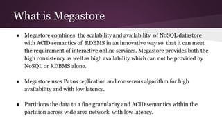 Megastore by Google | PPTX