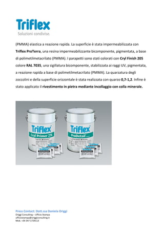 Impermeabilizzazione di balconi con Triflex BWS | PDF