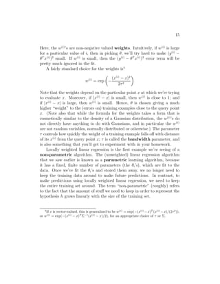 CS229 Machine Learning Lecture Notes | PDF