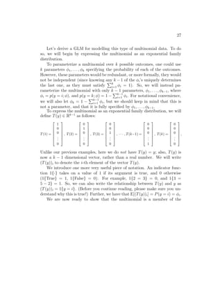 CS229 Machine Learning Lecture Notes | PDF