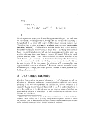 CS229 Machine Learning Lecture Notes | PDF