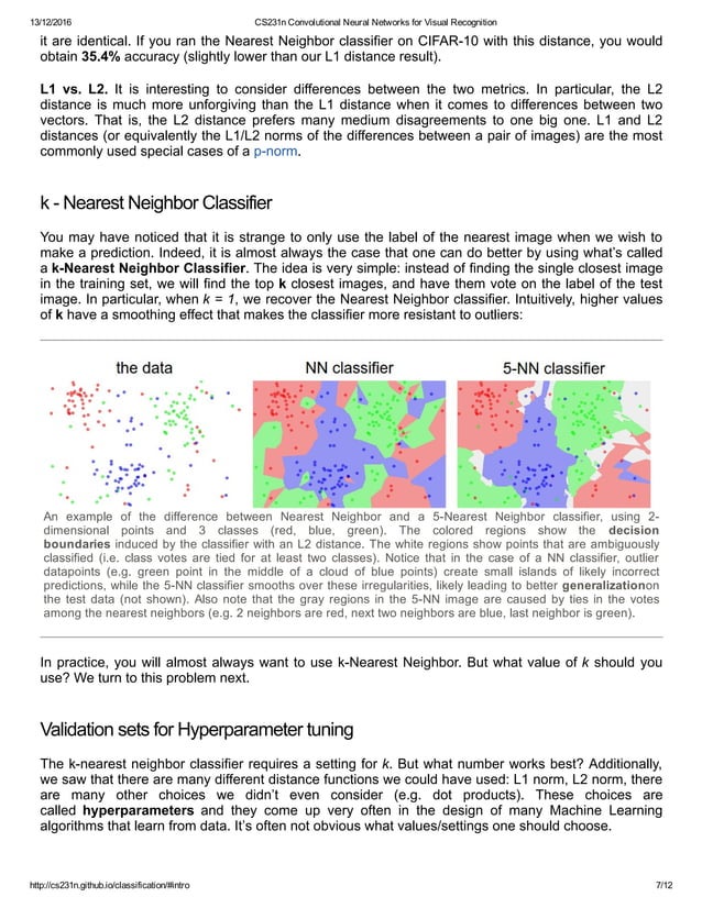 Cs231n convolutional neural networks for visual recognition | PDF