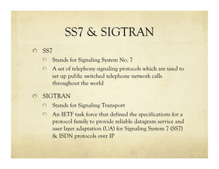 SIGTRAN - An Introduction | PDF