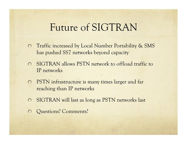 Sigtran An Introduction Pdf Computer Networking Computing