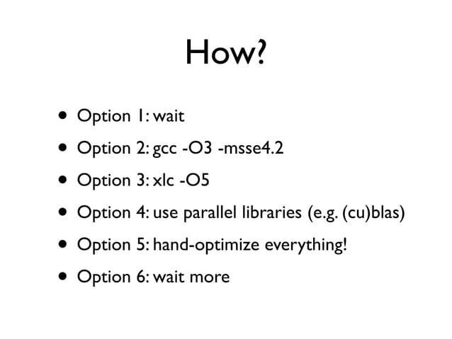 [Harvard CS264] 02 - Parallel Thinking, Architecture, Theory & Patterns | PPT
