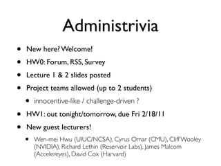 Harvard Cs264 03 Introduction To Gpu Computing Cuda Basics Pdf