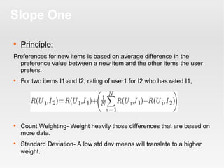 Recommendation Engine using Apache Mahout | PPT