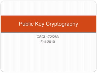CS283-PublicKey.ppt