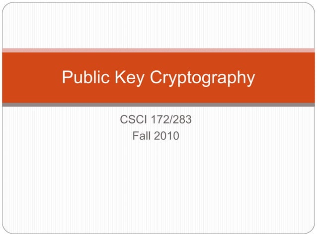 CS283-PublicKey.ppt