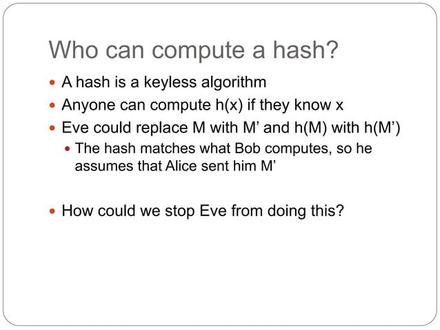 CS283_hash.ppt | Computing | Technology & Computing