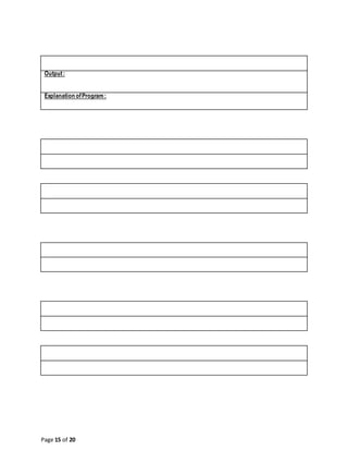 Cs291 assignment solution | PDF