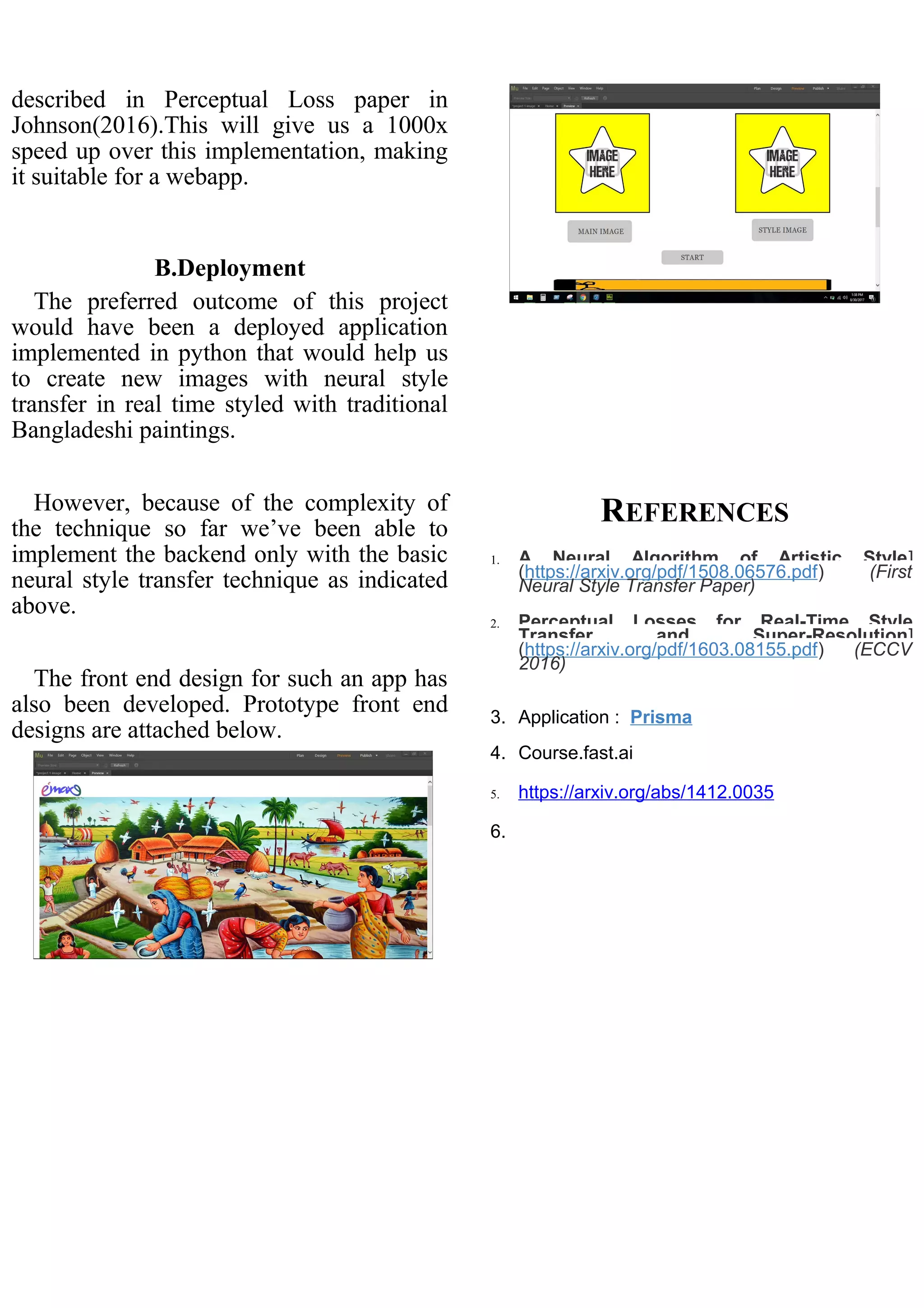 Implementing Neural Style Transfer | DOC