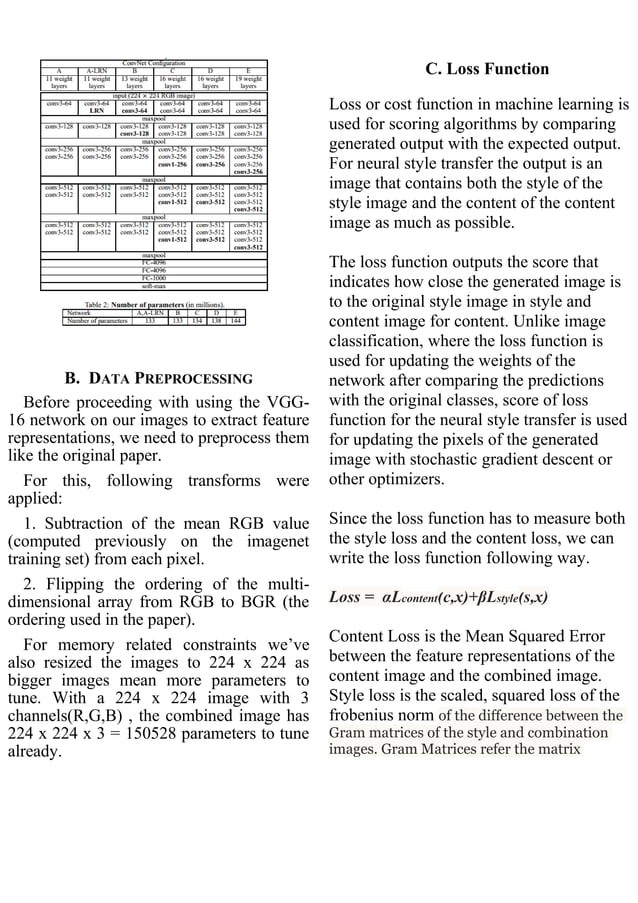 Implementing Neural Style Transfer | DOC
