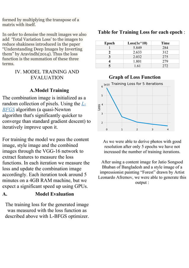 Implementing Neural Style Transfer | DOC