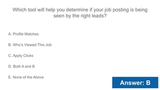 LinkedIn Recruiter Certification: get in, get smart, get certified ...