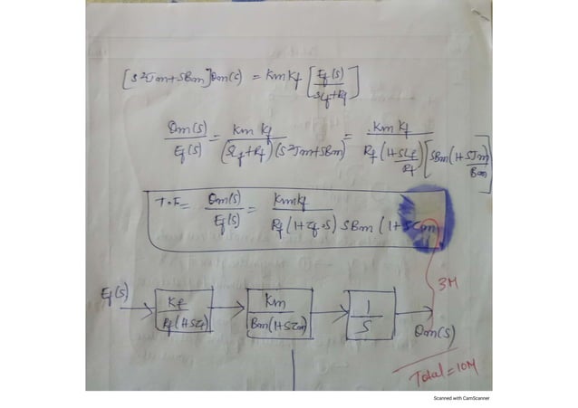 control systems problems on physical s/m | PPT