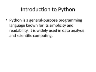 CS301_Introduction_MATLAB_Mathematica_Python.pptx | Free Download