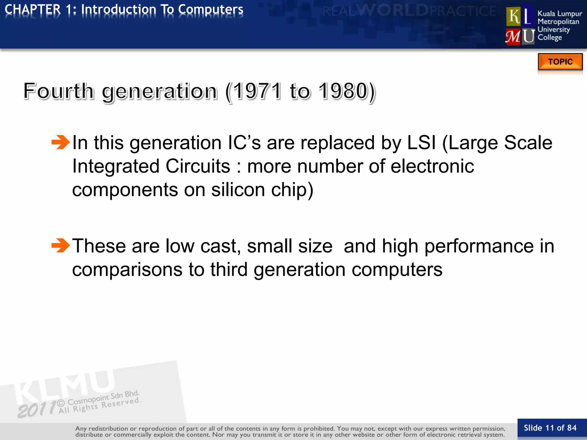 Introduction To Computer | PDF