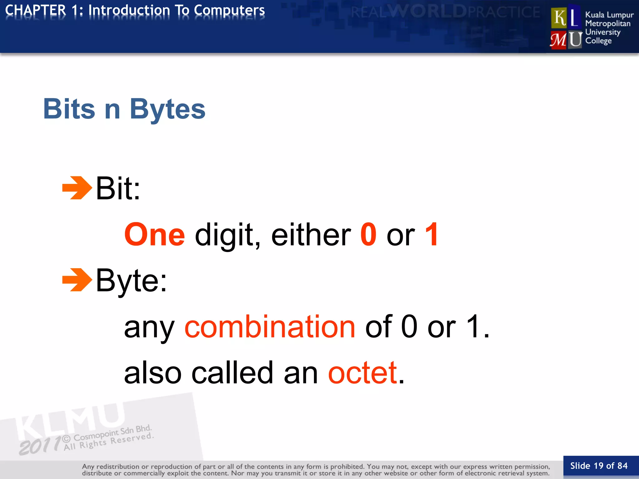 Introduction To Computer | PDF