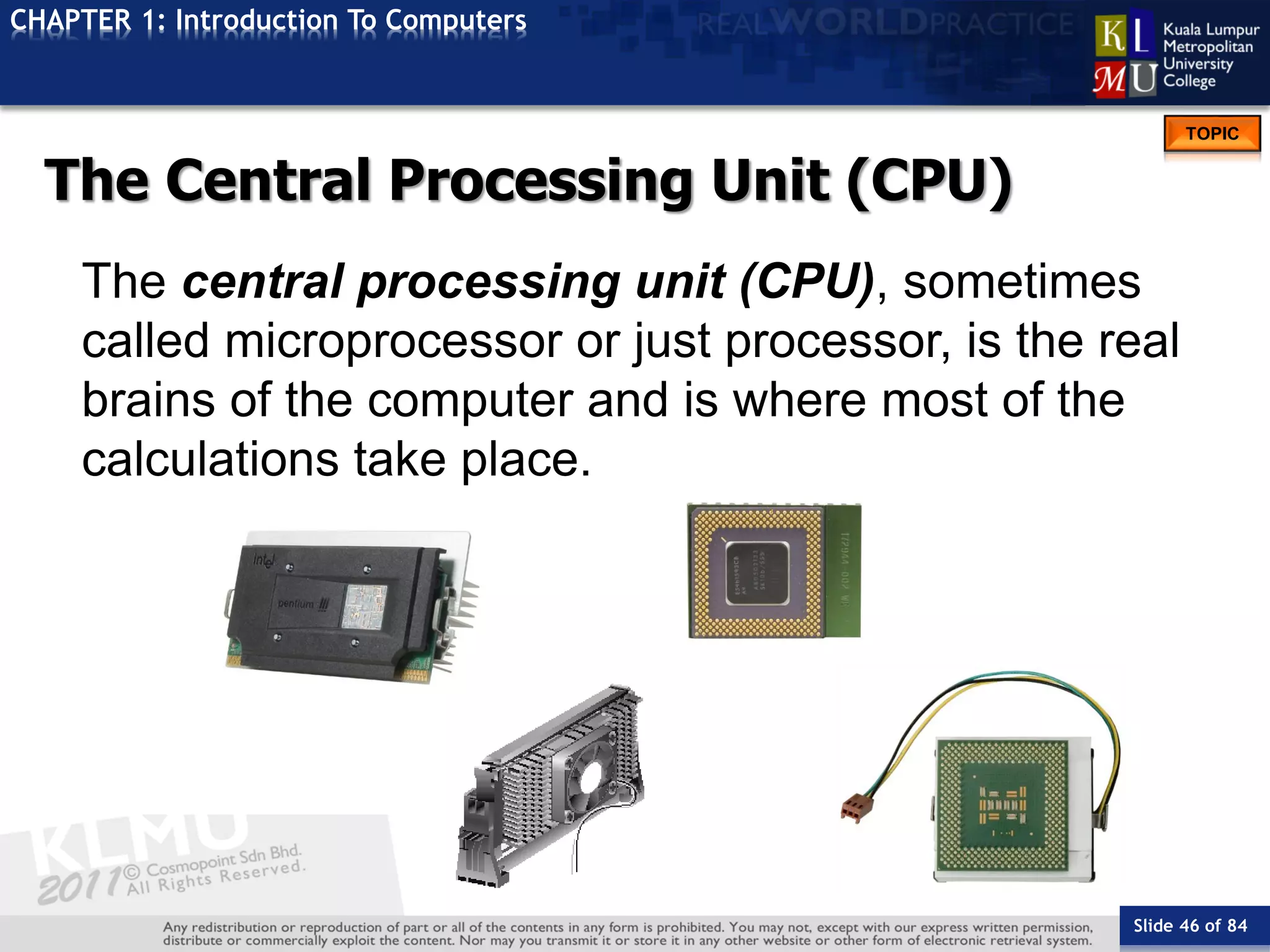 Introduction To Computer | PDF