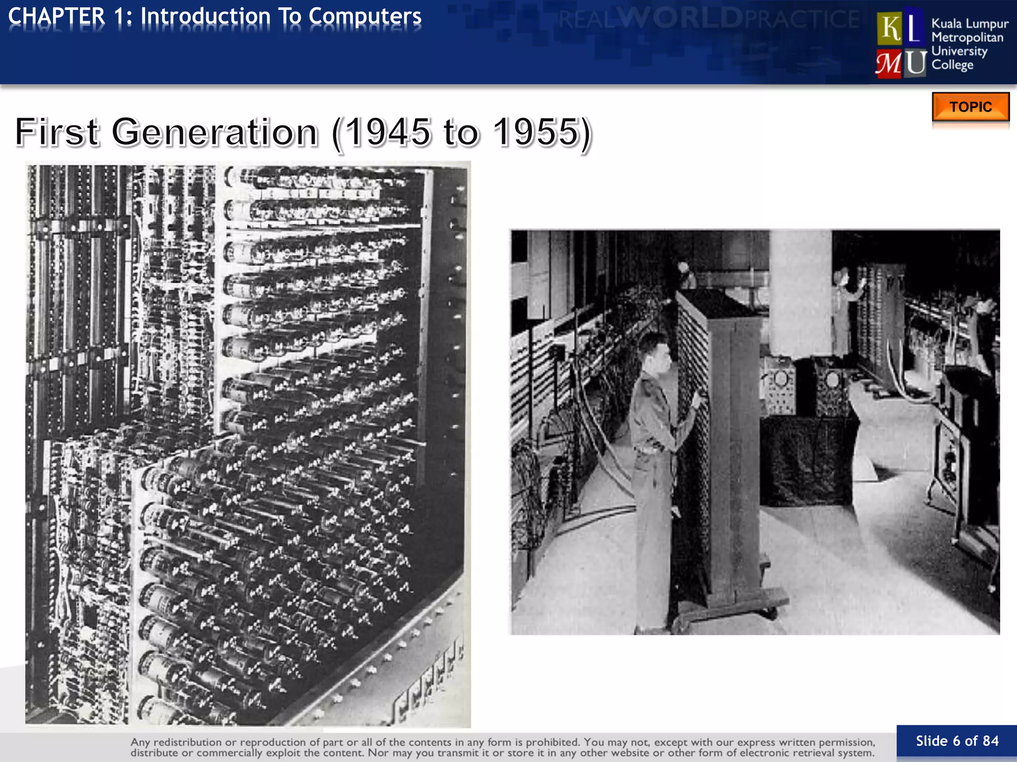 Introduction To Computer | PDF | Operating Systems | Computer Software ...