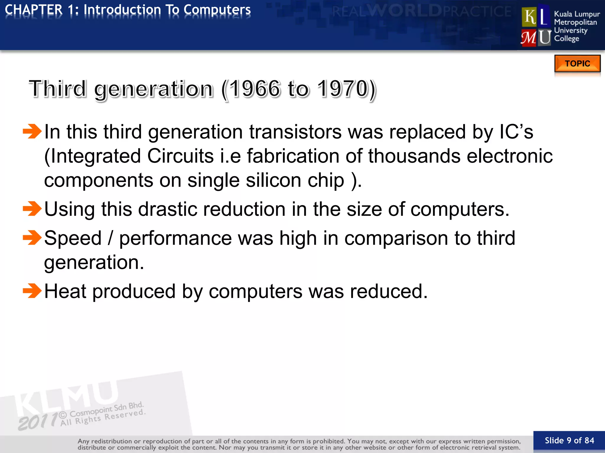 Introduction To Computer Pdf Operating Systems Computer Software And Applications