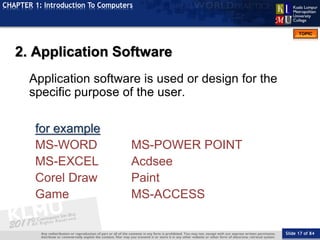 Introduction To Computer | PDF