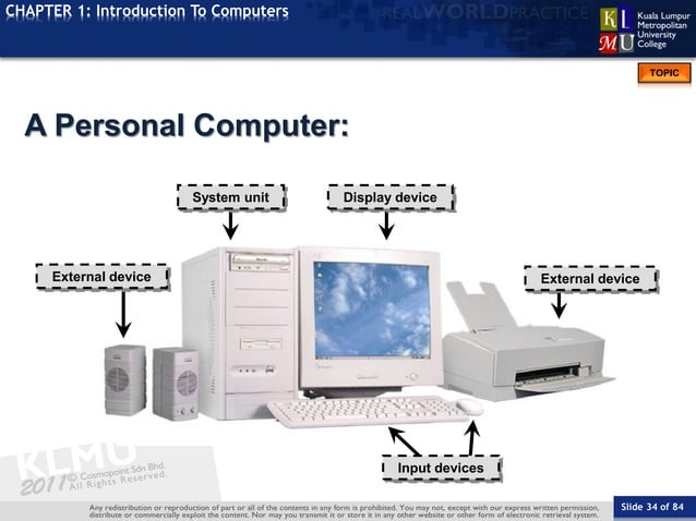 Introduction To Computer | PDF | Operating Systems | Computer Software ...