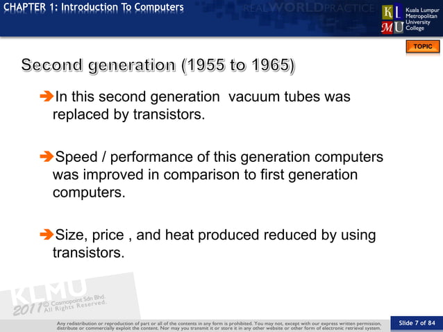 Introduction To Computer | PDF | Operating Systems | Computer Software ...