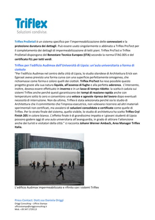 Triflex: la impermeabilizzazione perfetta anche in caso di forme e ...