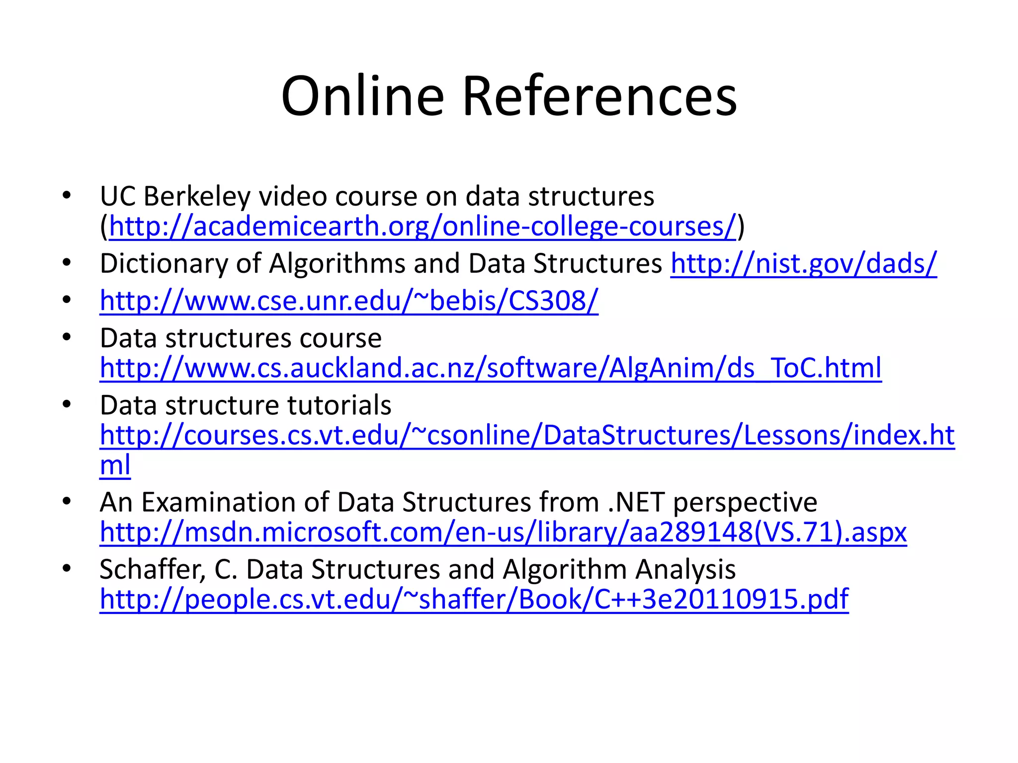 Cs 331 Data Structures | PPT
