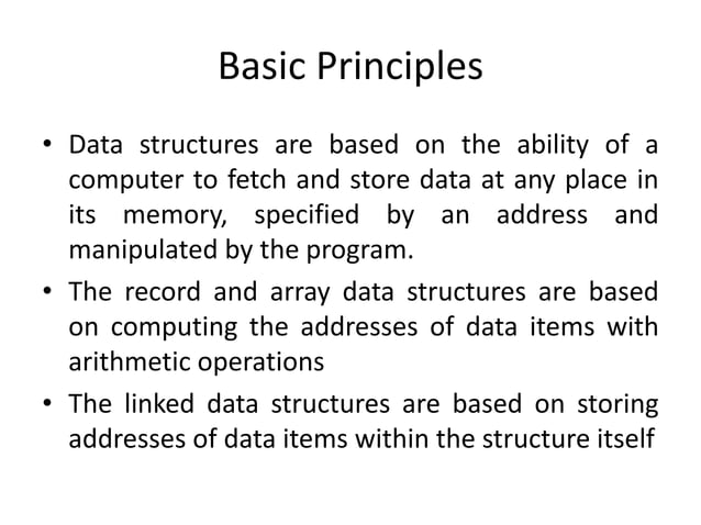 Cs 331 Data Structures | PPT