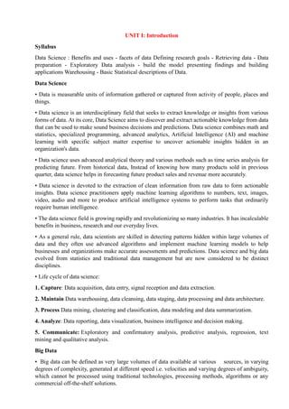 CS3352-Foundations of Data Science Notes.pdf