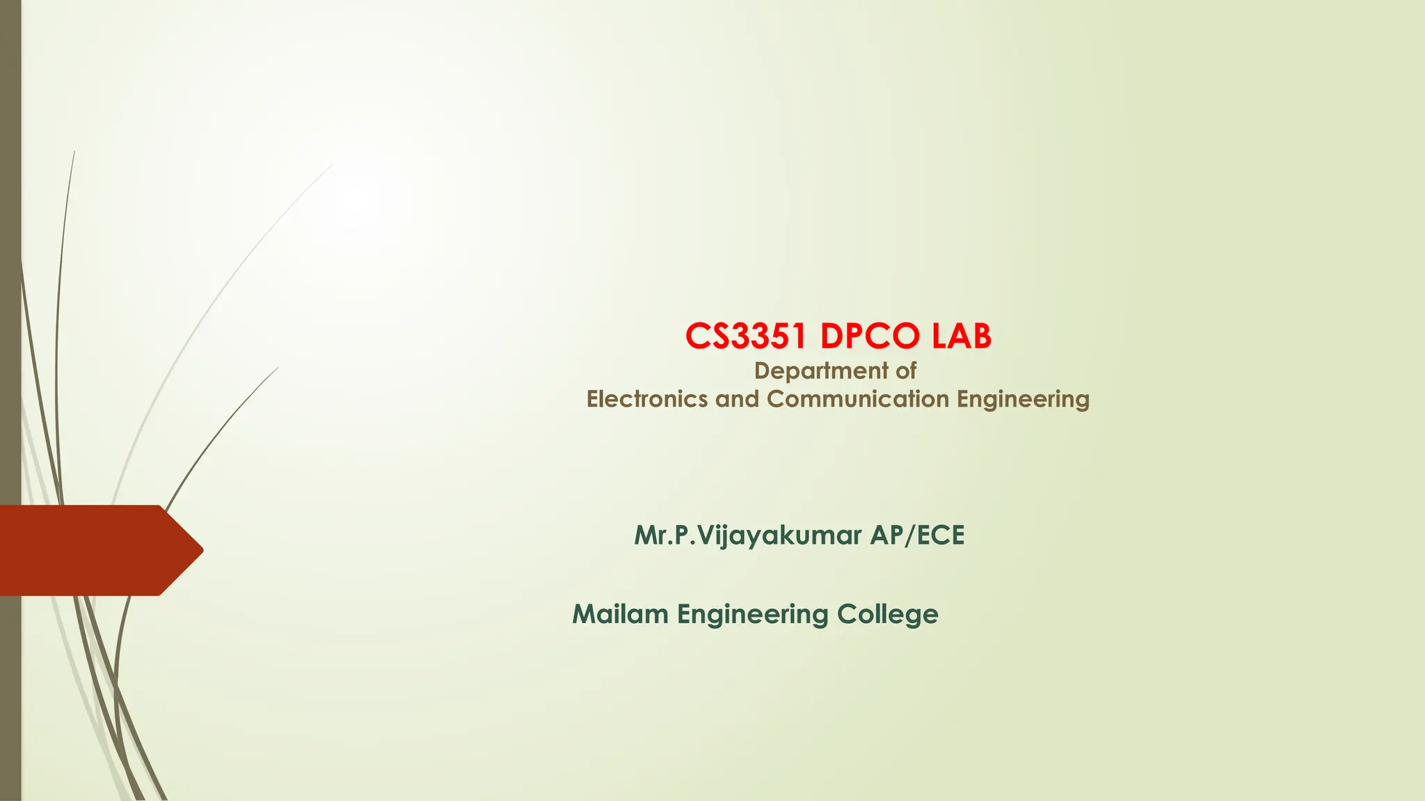 CS3351 digital principles and computer organization | PPTX | Computing | Technology & Computing