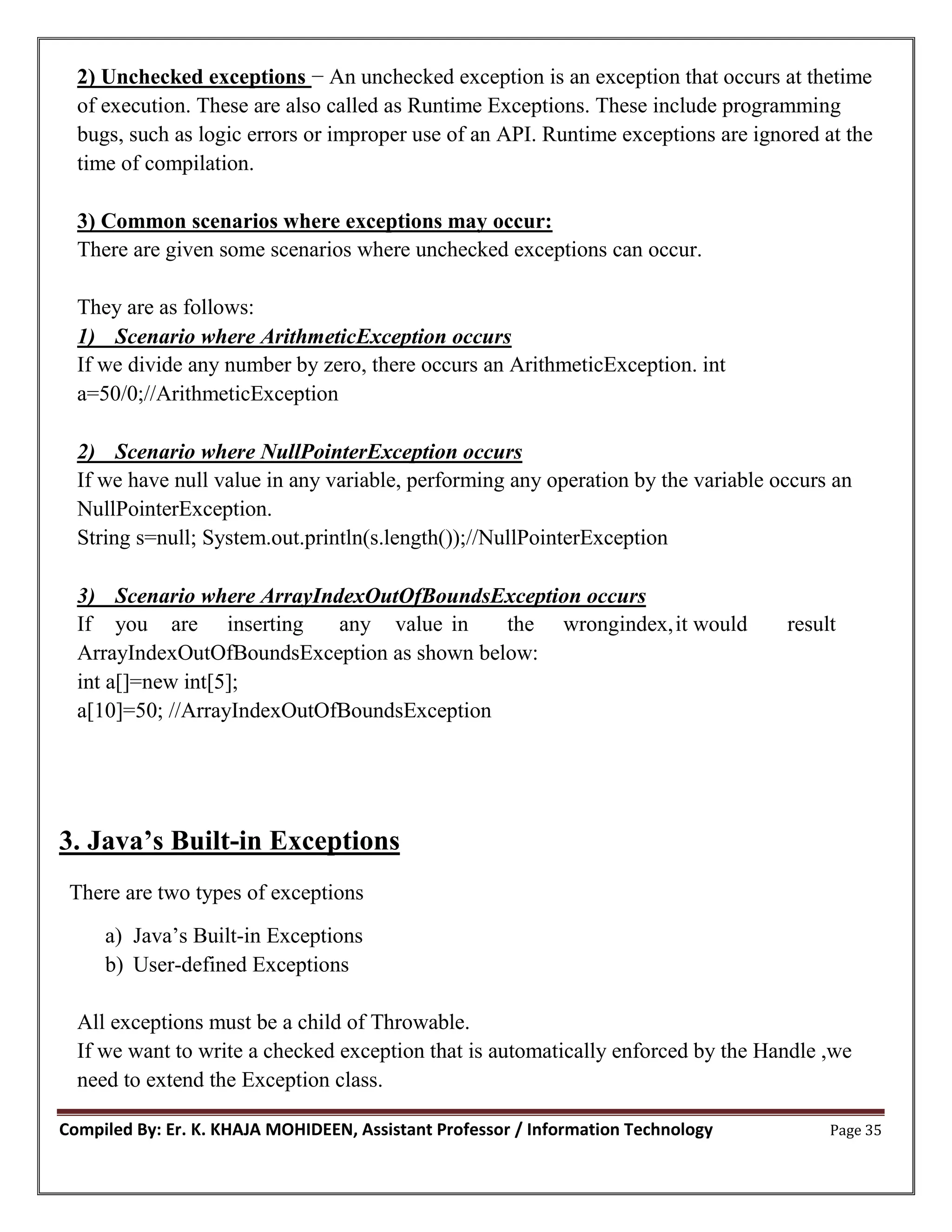 Cs3391 Oop Unit Iii Notes Finalpdf 