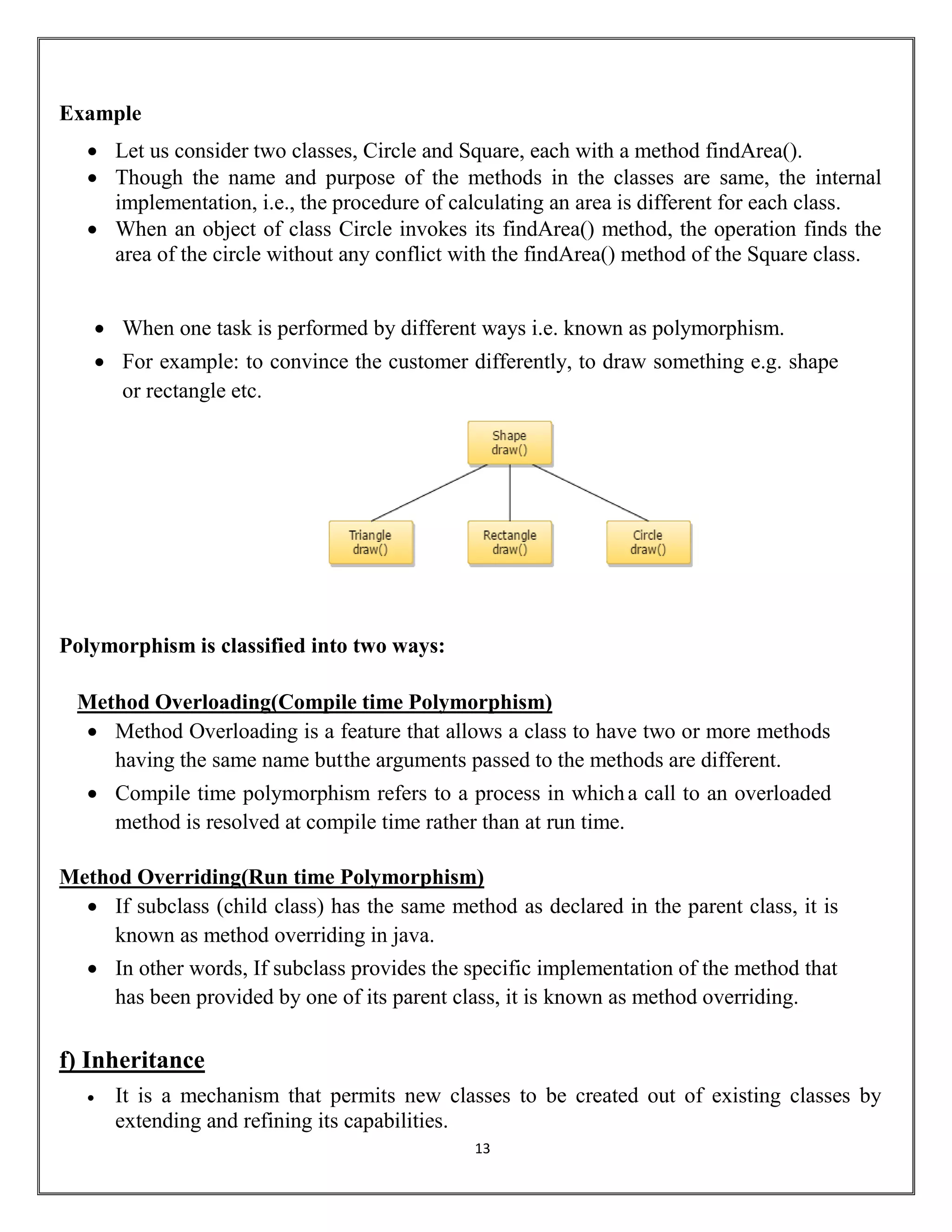 Cs3391 Oop Unit I Notes Finalpdf Programming Languages Computing