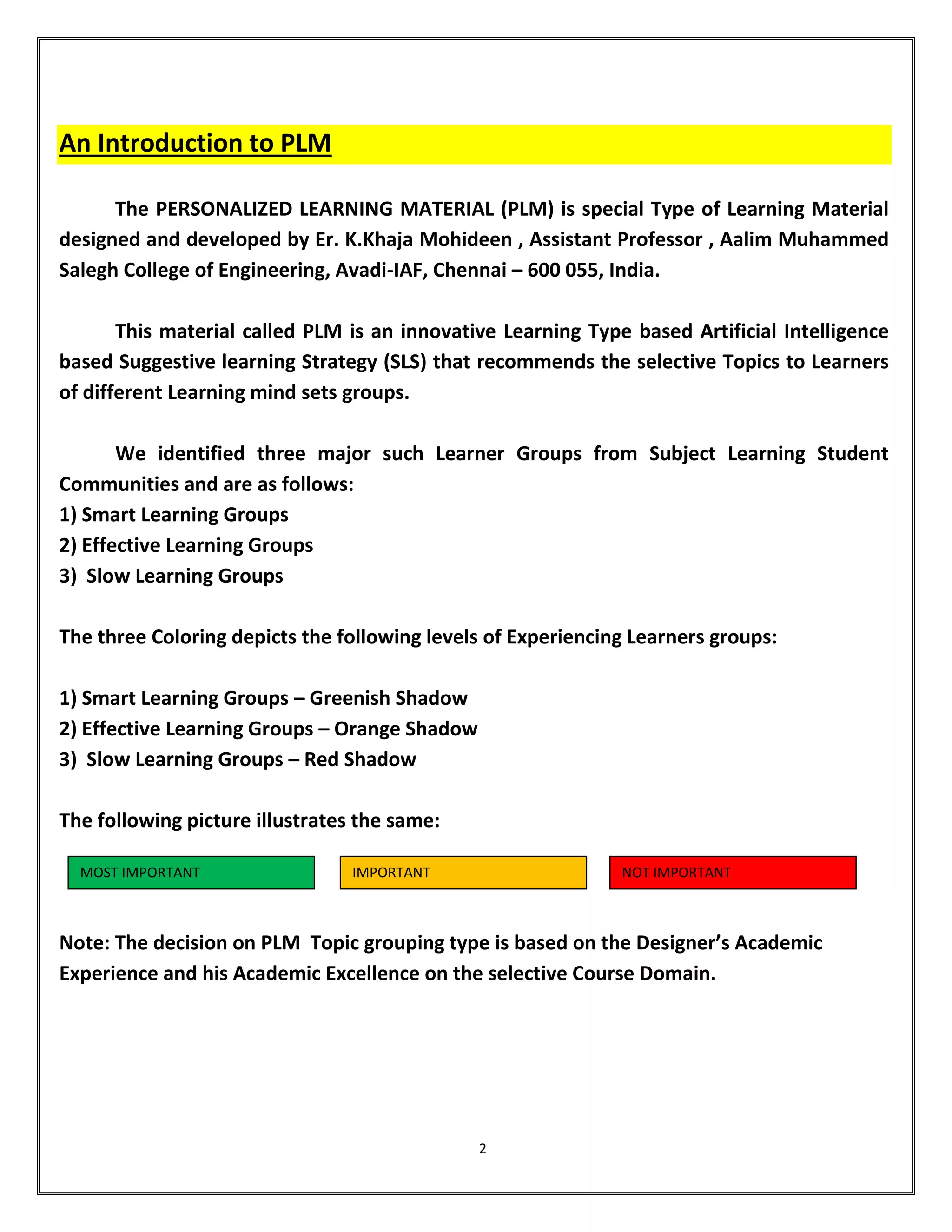 Cs3391 Oop Unit I Notes Finalpdf Programming Languages Computing