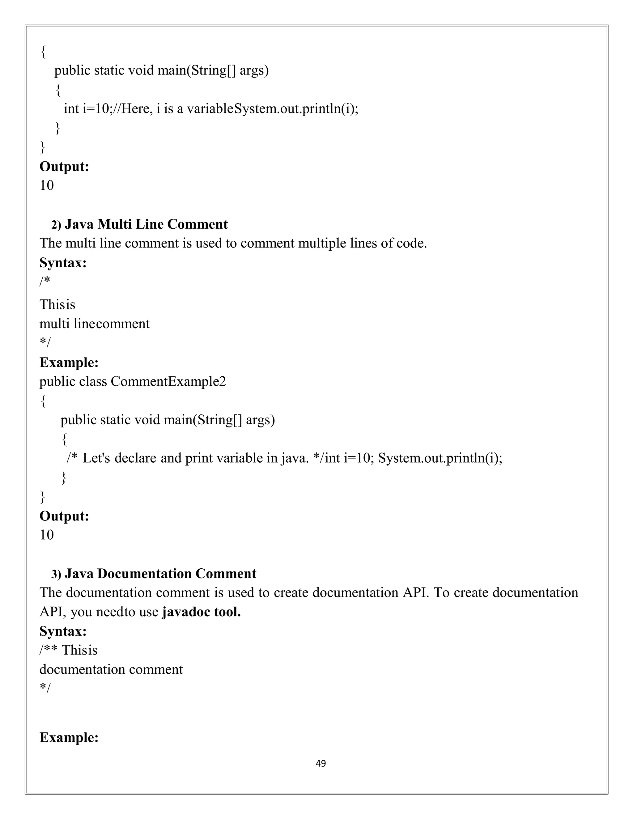 CS3391 -OOP -UNIT – I NOTES FINAL.pdf | Programming Languages | Computing