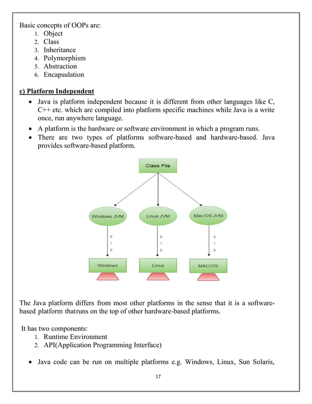 Cs3391 Oop Unit I Notes Finalpdf Programming Languages Computing