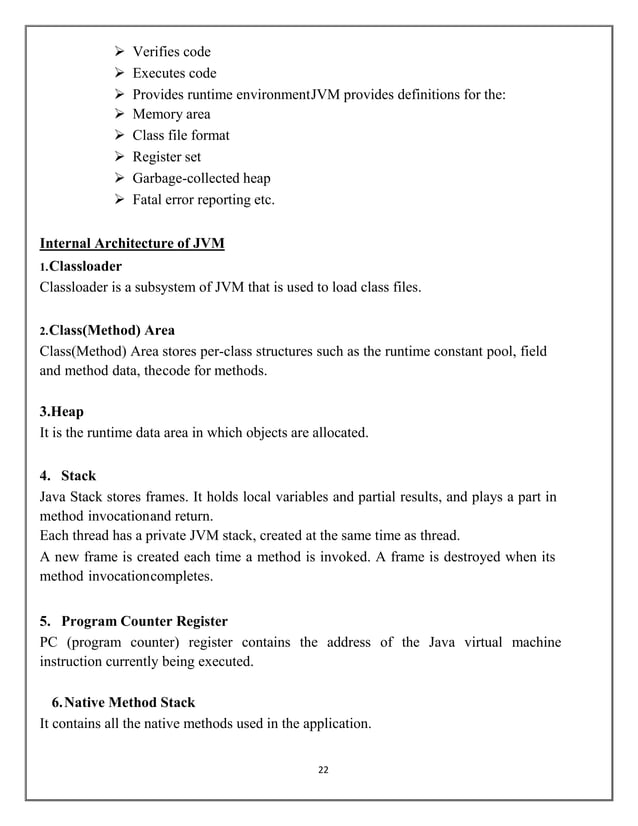 CS3391 -OOP -UNIT – I NOTES FINAL.pdf | Programming Languages | Computing